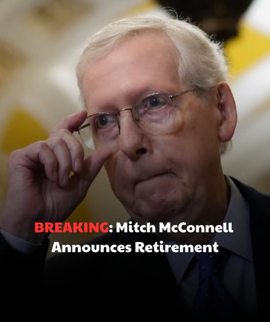 Mitch McConnell announces retirement - Amazing